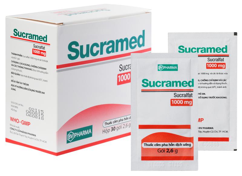 Sucramed 1000 (Sucralfat) BV Pharma (H/30g/2.6gr)