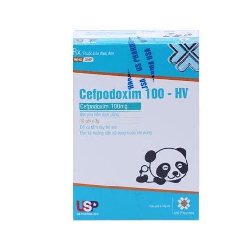 Cefpodoxim 100mg HV US Pharma (H/10g)