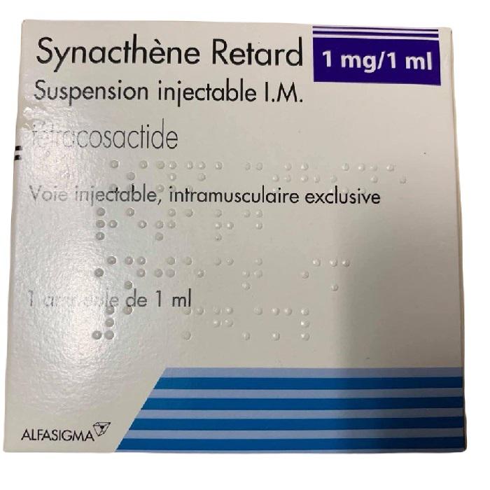 Synacthene Retard 1mg (Tetracosactide Acetate) Alfasigma France (H/1 ong)