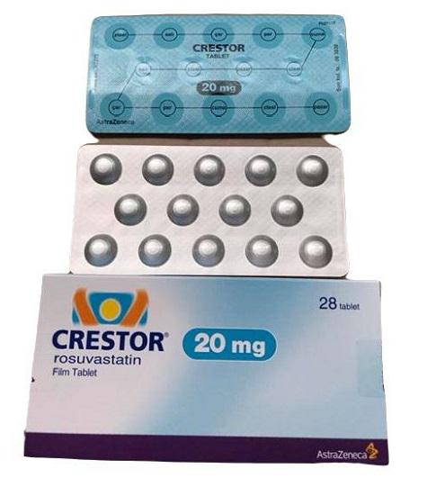 Crestor 20mg (Rosuvastatin) Astrazeneca Turkey (H/28V)