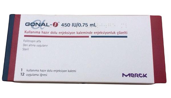Gonal F 450 IU (Follitropin alfa) Merck