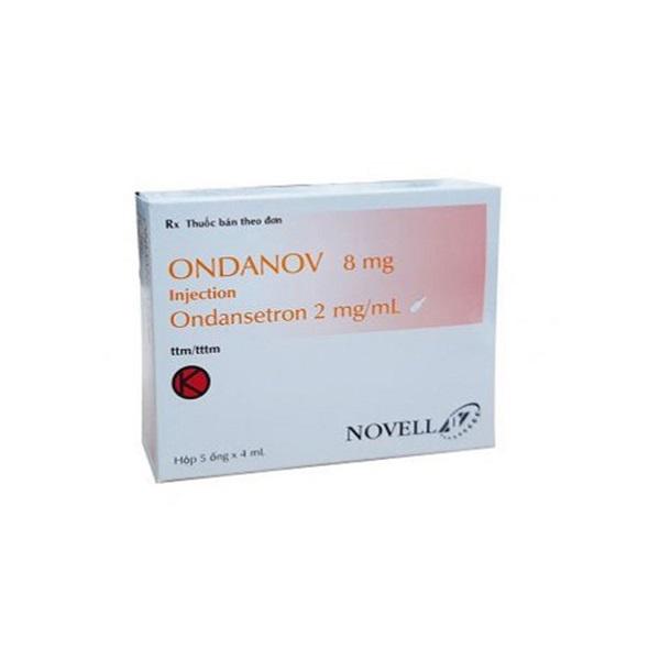 Ondanov 8mg (Ondansetron) Novell (H/5 ống/4ml)