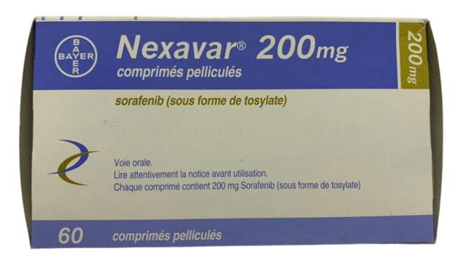 Nexavar 200mg (Sorafenib) Bayer France (H/60 V)