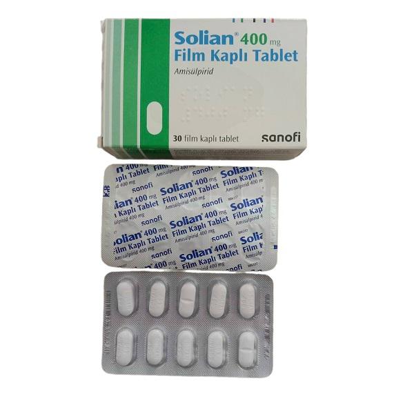 Solian 400mg (Amisulpride) SANOFI Turkey (H/30V)