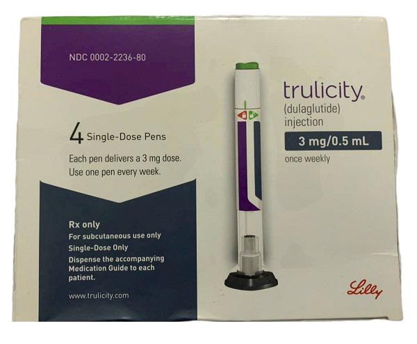 Trulicity 3mg/0.5ml (Dulaglutide) Lilly IP (H/4 Bút)