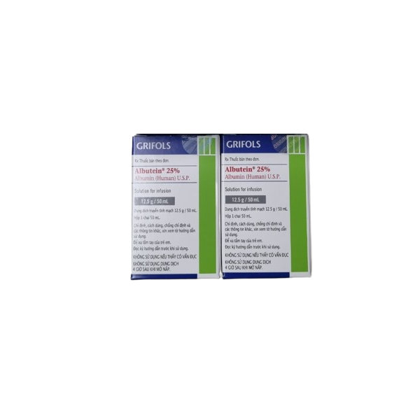 Albutein 25% (Human Albumin) Grifols (C/50ml)